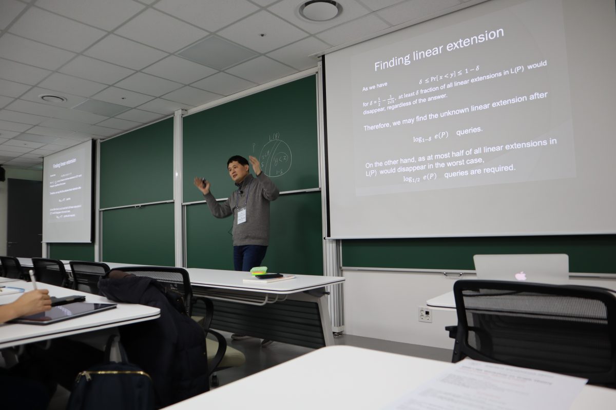 DIMAG had its first workshop "2019-1 IBS Workshop on Graph Theory ...