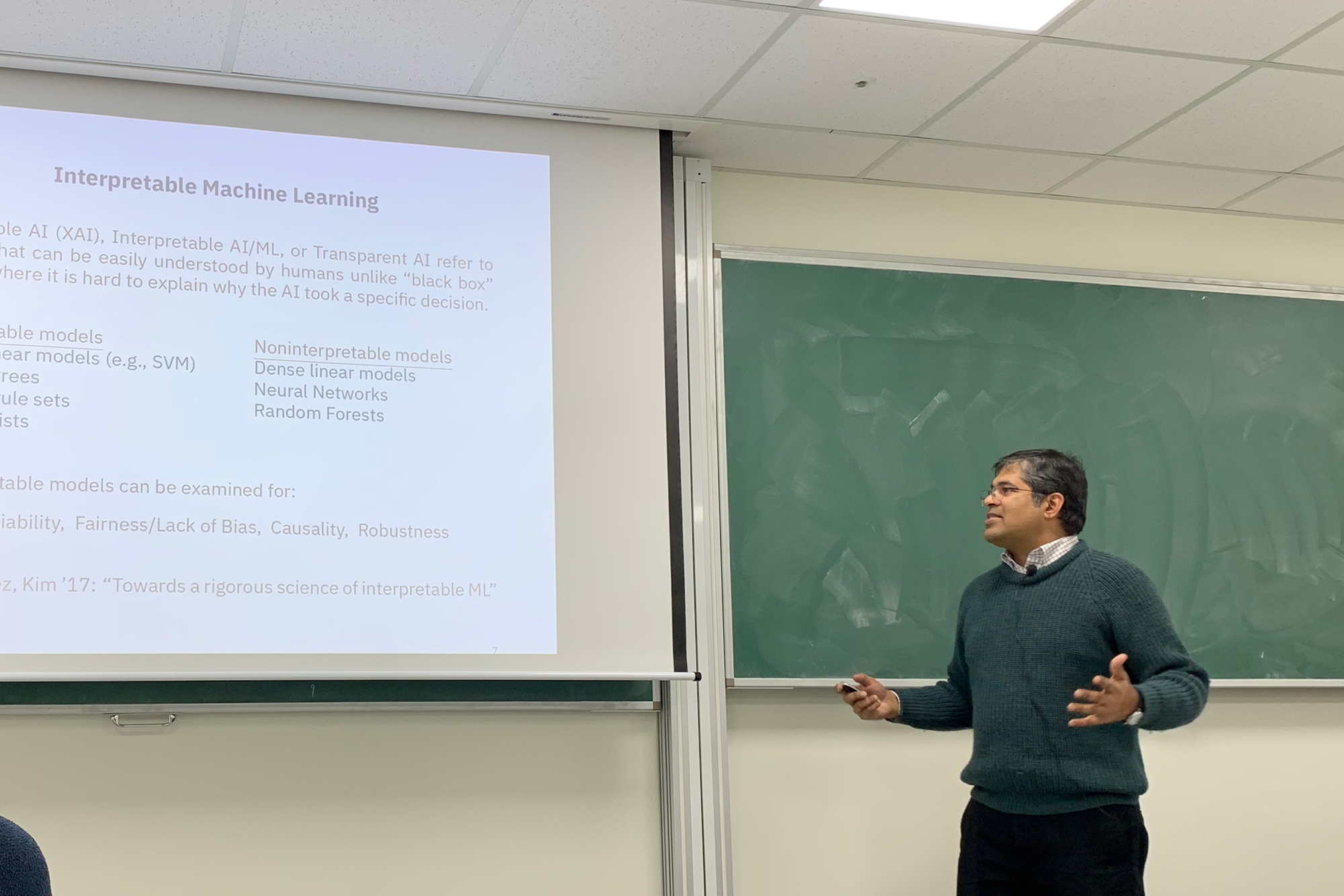 Sanjeeb Dash gave a talk on the integer programming approach to the ...