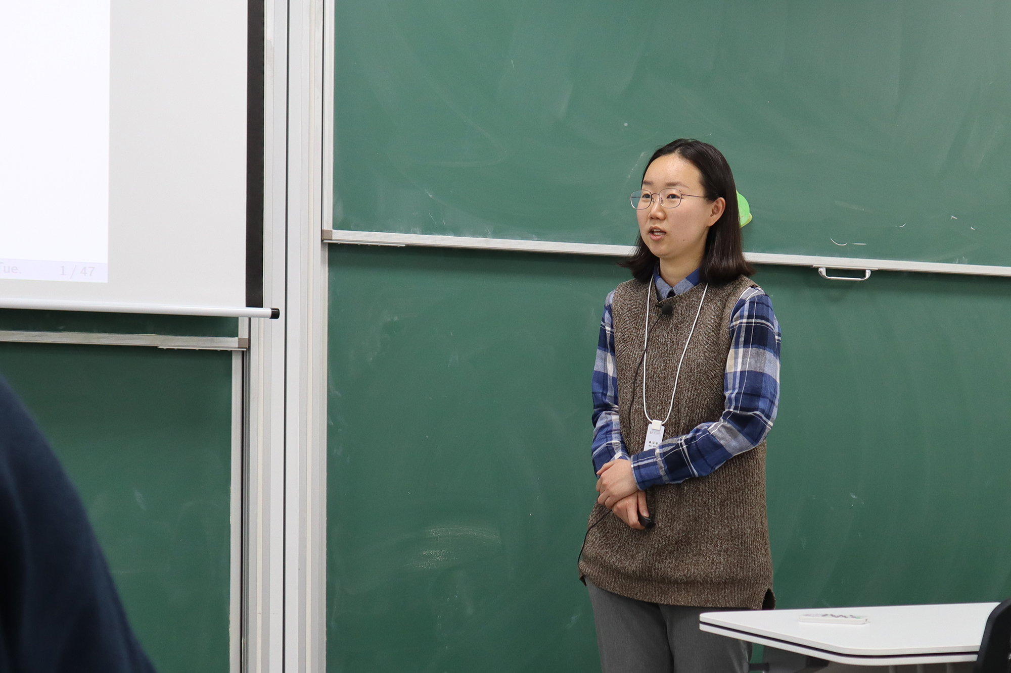 Eun-Kyung Cho (조은경) gave a talk on the problem of decomposing a graph ...
