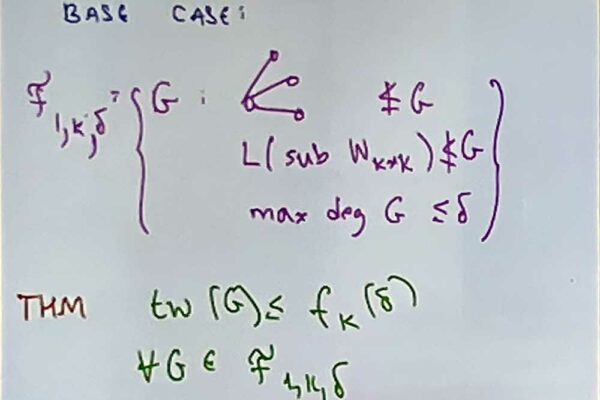 Maria Chudnovsky gave an online talk on structural aspects of tree ...