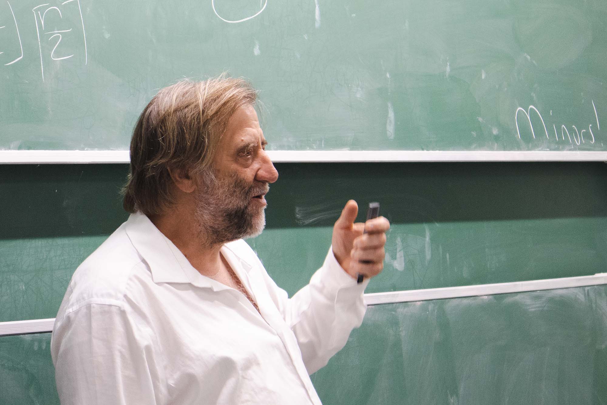 Bruce A. Reed gave a talk on finding every k-vertex tree as a minor in ...