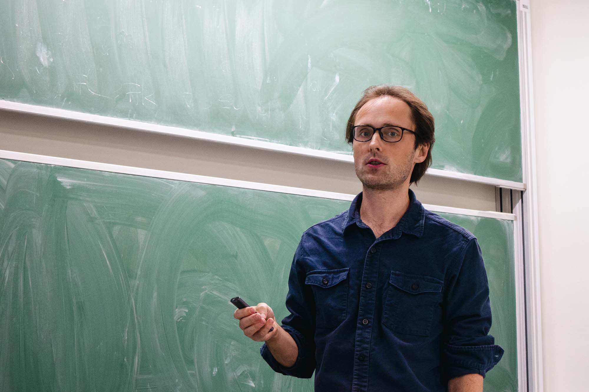 Ben Lund gave a talk on the existence of an embedding of every almost ...