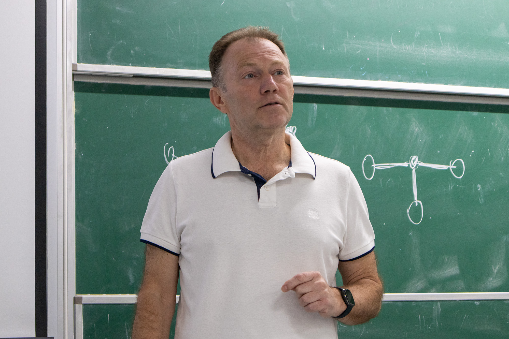 Vadim Lozin gave a talk on classifying monotone graph classes ...
