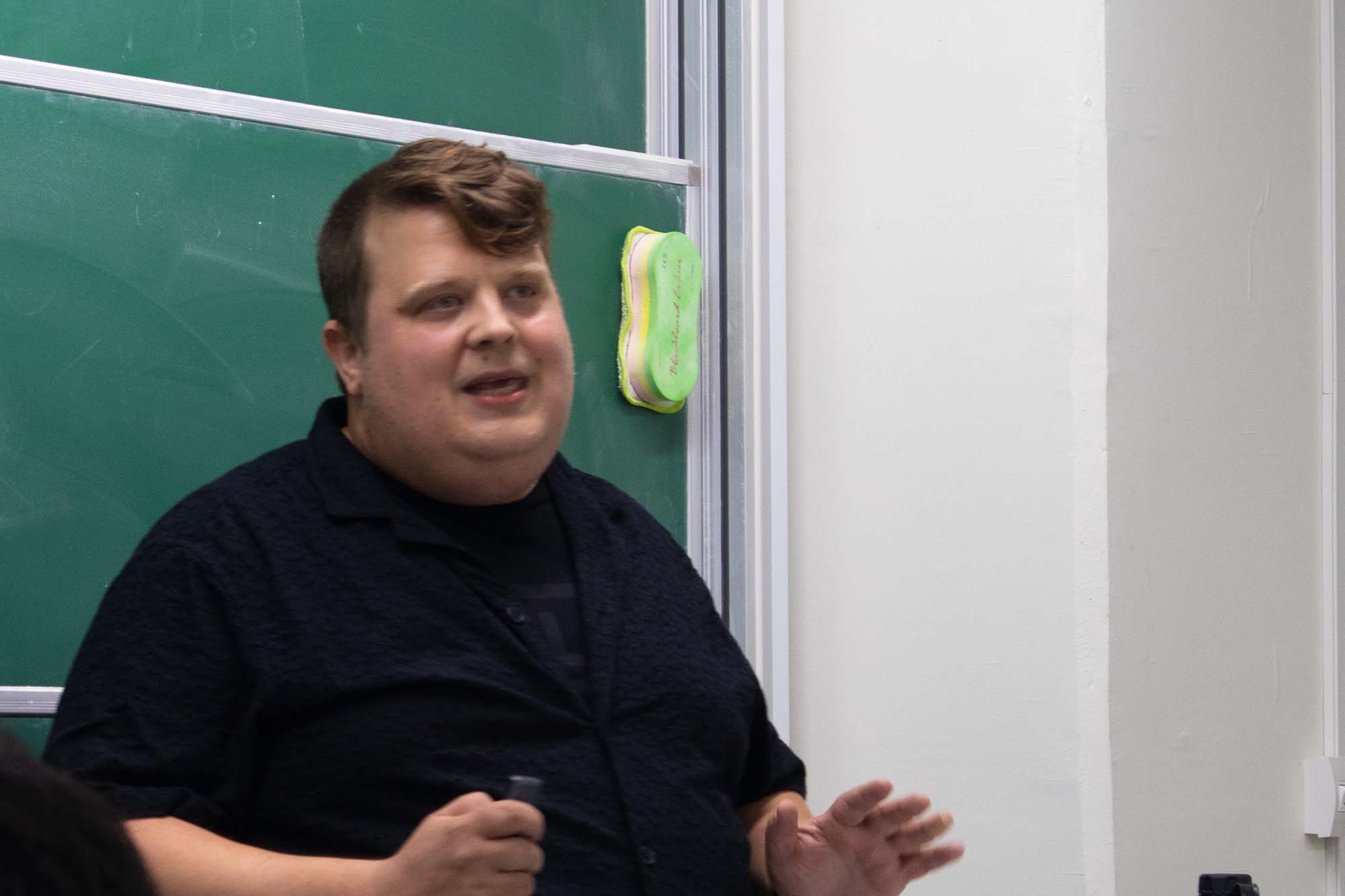 Neal Bushaw gave a talk on the rainbow version of the saturation ...