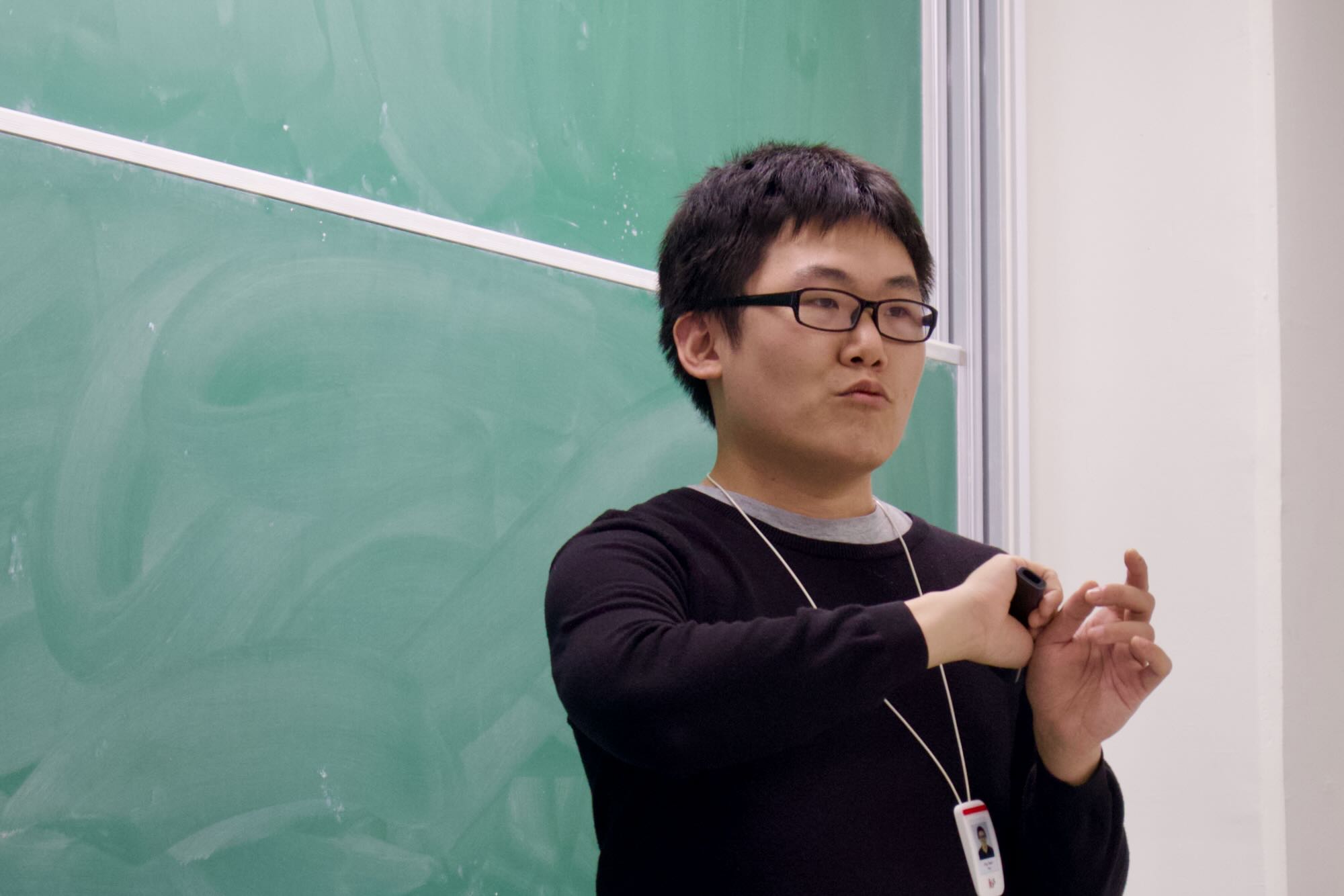 Eng Keat Hng gave a talk at the Discrete Math Seminar on characterizing ...