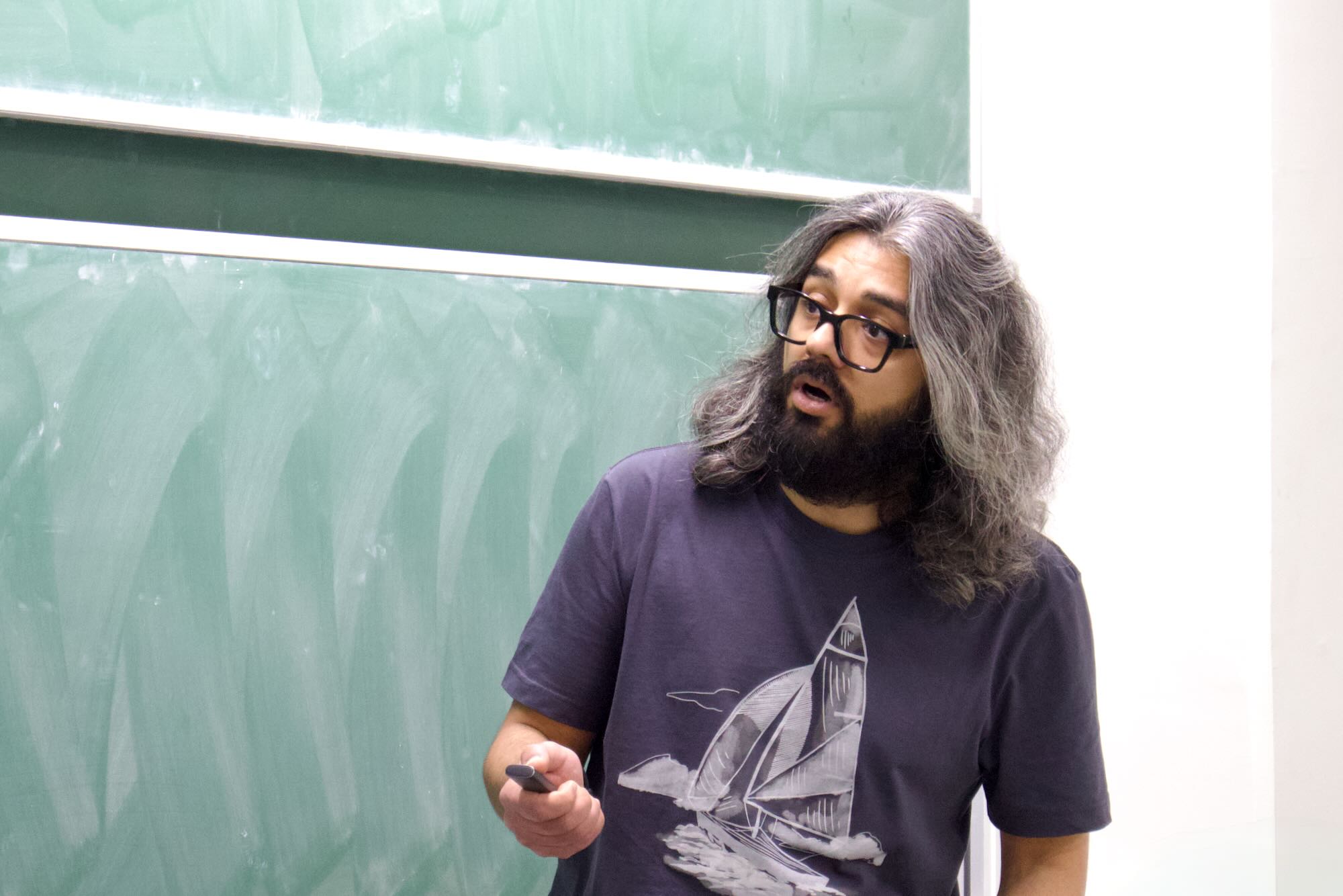 Sepehr Hajebi gave a talk on unavoidable induced subgraphs of graphs of ...