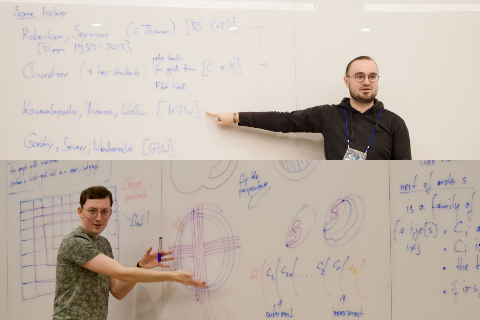 Sebastian Wiederrecht and Maximilan Gorsky are delivering lectures at ...