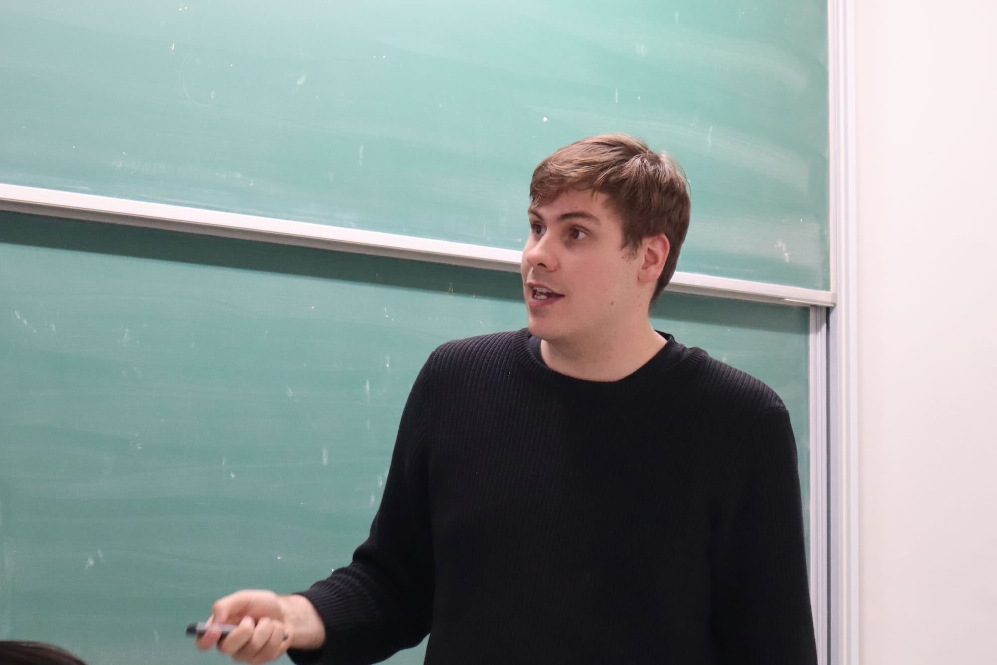Tuukka Korhonen gave a talk on a dynamic algorithm for maintaining a tree decomposition of a ...